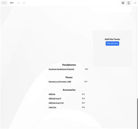 footer keeps messing with the body customize with code squarespace