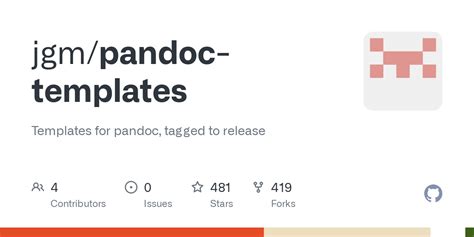 Pandoc Templatesreadmemarkdown At Master · Jgmpandoc Templates · Github