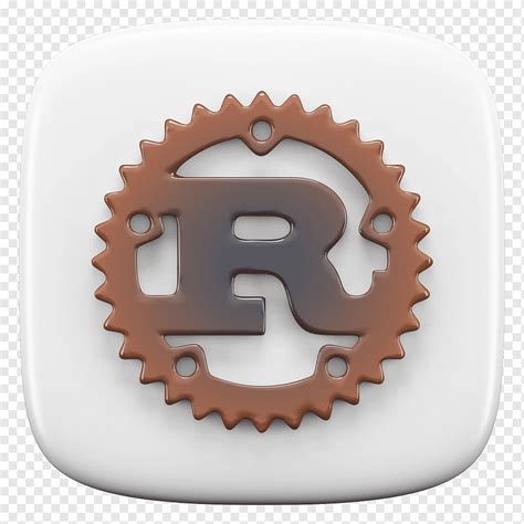 녹 프로그래밍 언어 다중 패러다임 녹 로고 안전한 동시성 성능 3d 아이콘 Png Pngwing