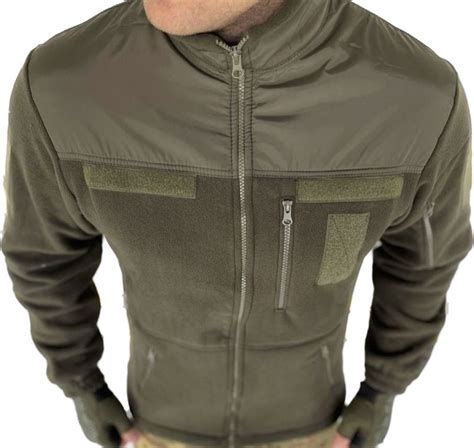Фліска 340г м2 хакі олива флісова кофта тактична флисовая флиска