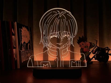 Anime Manga Led Lamp 3D Desk Lamp Anime Night Light Anime - Etsy
