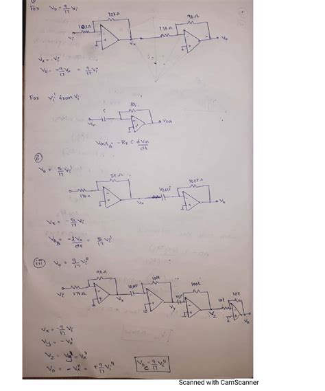 Solved 1 Design Equation An Op Circuit That Solves The Following Differ TutorBin