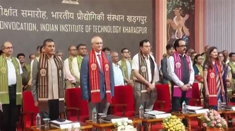 IIT KGP Celebrates 71st Convocation Awards Degrees To 3 731 Babes