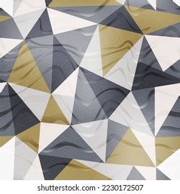 Gray Color Triangle Vector Seamless Pattern Stock Vector Royalty Free Shutterstock