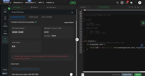 Gfg160 Geekstreak2024 Geeksforgeeks 160daychallenge Problemsolving