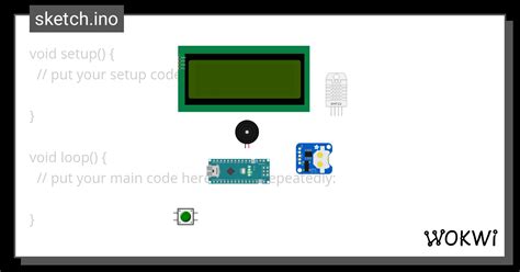Arduino Nano RTC LCD I2c DHT Wokwi ESP32 STM32 Arduino Simulator