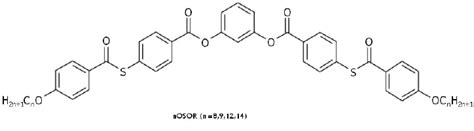 Molecular Structure Of The Symmetric Thioester Compounds Studied