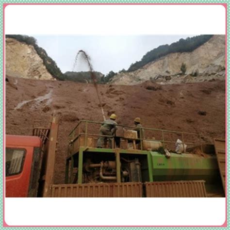 恒睿动态 客土喷播机 液压喷播机 草籽喷播机 客土湿喷机 客土喷播设备中源恒睿机械