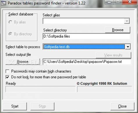 Paradox Password Finder Download Softpedia