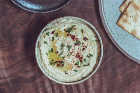 병아리콩 한 통이 들어간 건강 만능소스 후무스허머스 만들기