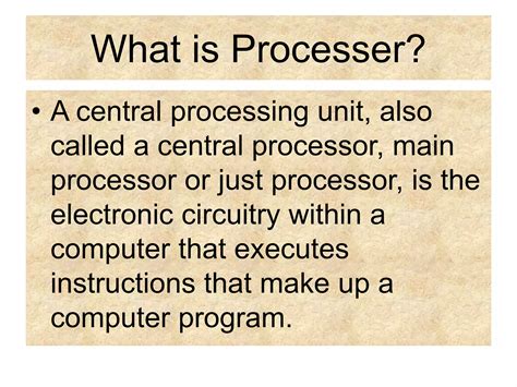 Types Of Computer Types Of CPU PPT