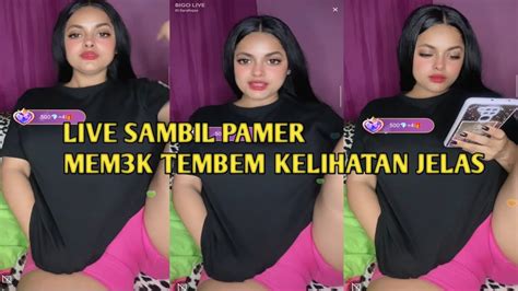 Live Sambil Ngangkang M3meknya Kelihatan Belahannya Youtube