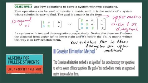 6 Introduction To Types Of Linear Systems Two Variables