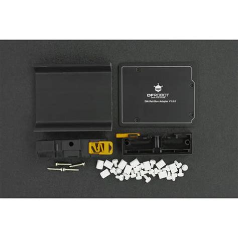 Dfrobot Din Rail Mount Bracket For Arduino Uno R3 Leonardo Robotshop