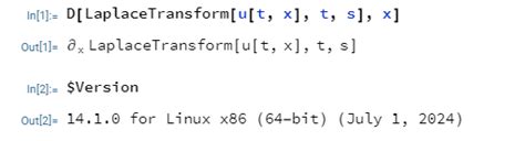 Differential Equations Laplace Transform On Boundary Condition Of Pde Results In Divar