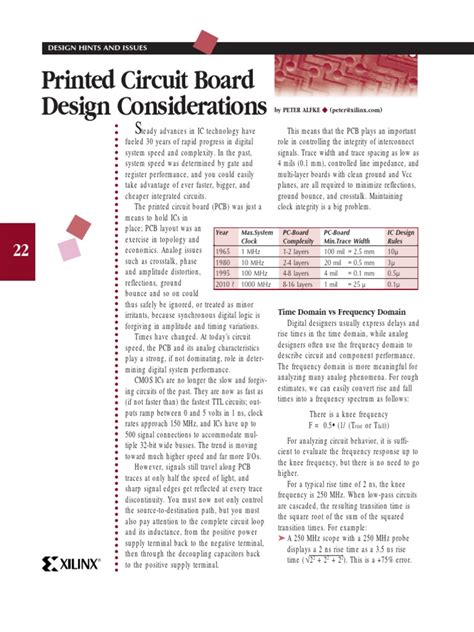 Pdf Pcb Design Considerations Dokumen Tips