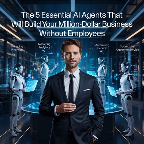 the 5 essential ai agents that will build your million dollar business