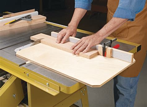Table Saw Sleds Woodworking Project Woodsmith Plans