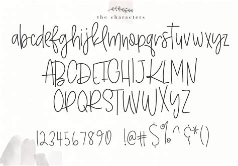 Handwritten Font Bundle Hand Lettering Fonts Fonts Handwriting Alphabet Lettering Fonts