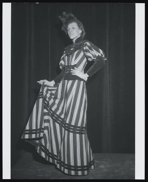 Fashion Show Of Historic Costumes In The Little Theatre Given By The