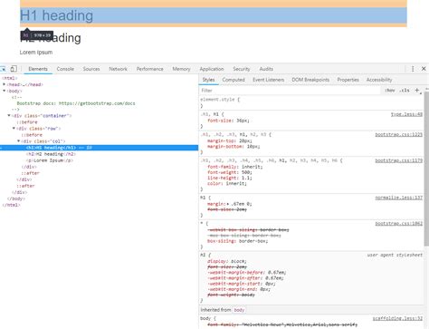Html How To Understand Mb 5 Class Attribute In Bootstrap Stack Overflow