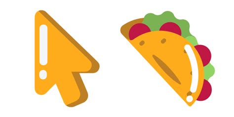 Minimal Taco Cursor Custom Cursor