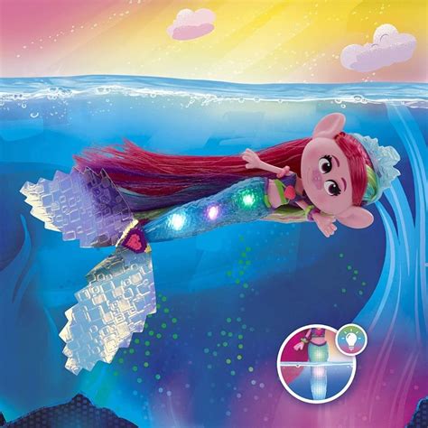 Dreamworks Trolls Trollstopia Techno Mermaid Poppy Hobbies And Toys