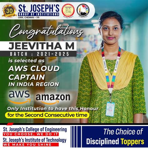 Aws Cloud Club Stjosephs Group Of Institutions On Linkedin Aws