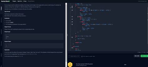 Day 79 Of Hackerrank Challenge String Similarity Mohd Shahbaz Husain Posted On The Topic
