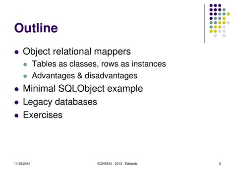 Ppt Relational Databases Object Relational Mappers Sqlobject