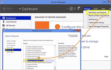 Install Server Migration Tool