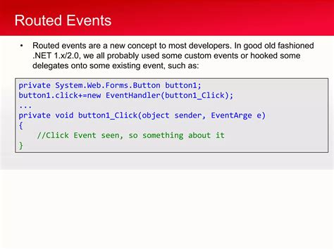 Introduction To Wpf Ppsx