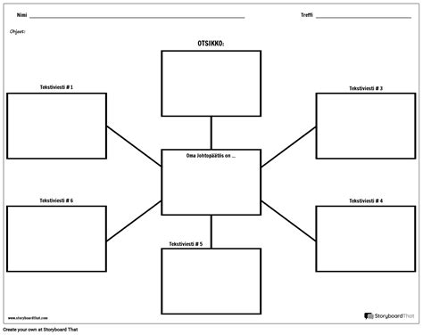 Spider Map Storyboard Por Fi Examples