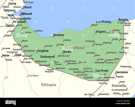 Hargeisa Somaliland Map