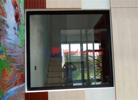 Jual Jendela Kaca Mati Fixed Windows Aluminium Bergaransi