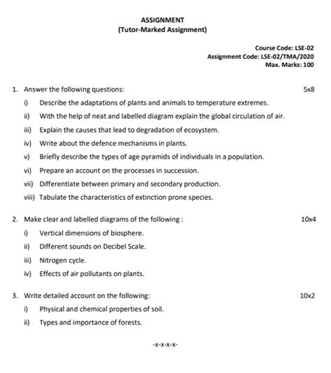 FST Foundation Course In Science And Technology In English SOLVED ASSIGNMENT Free