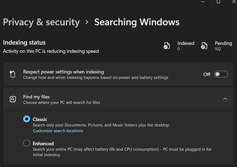 Search Indexing Wont Complete Rwindowshelp