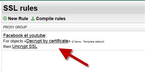 Ssl Rules And Ssl Sni Domains Proxy Object Artica Proxy