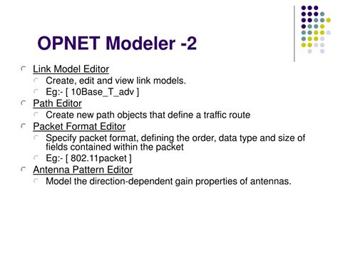 PPT Comprehensive Guide To OPNET Modeling Tool At UC Berkeley PowerPoint Presentation ID 9351518