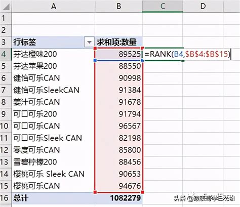 Excel数据透视表的两个小技巧:计算排名和计算堆积百分比 正数办公 Excel数据透视表的两个小技巧:计算排名和计算堆积百分比 正数办公