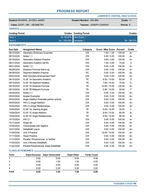 All Class Progress Report Pdf Euclid Elementary Geometry