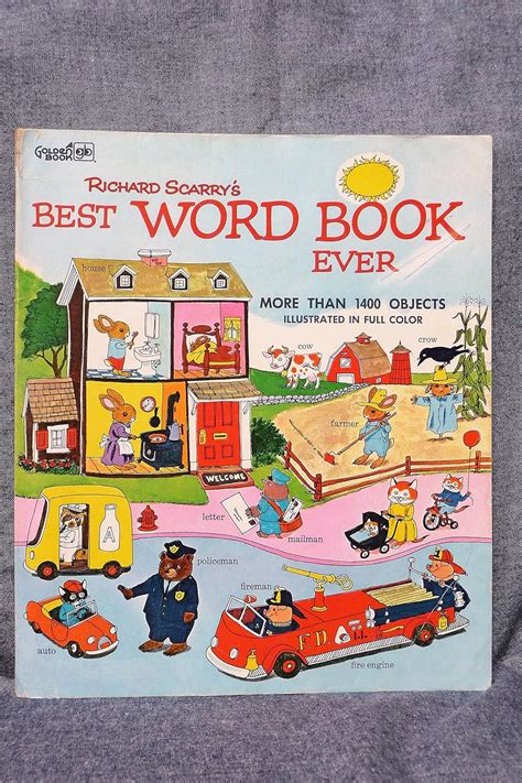 Richard Scarrys Best Word Book Ever Richard Scarry Books