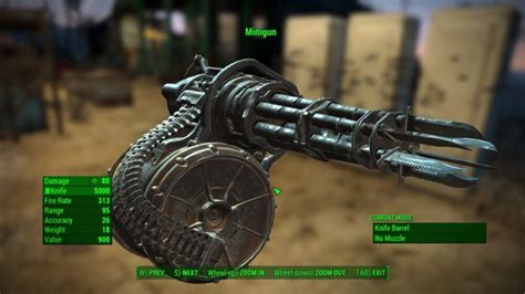 Fallout 4 Tudo Sobre A Minigun Critical Hits
