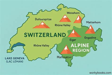The Swiss Alps Majestic European Mountains Geography Learning