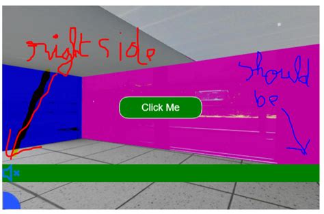 Camera Screen In Middle Prblm Displays Mini Image Of All Scenes Textures Questions