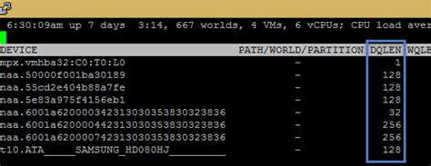 How To Check Queue Depth Of Storage Adapter Or Storage Device Esx