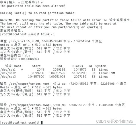 Linux磁盘扩容linux 磁盘扩容 Vgdisplay Csdn博客