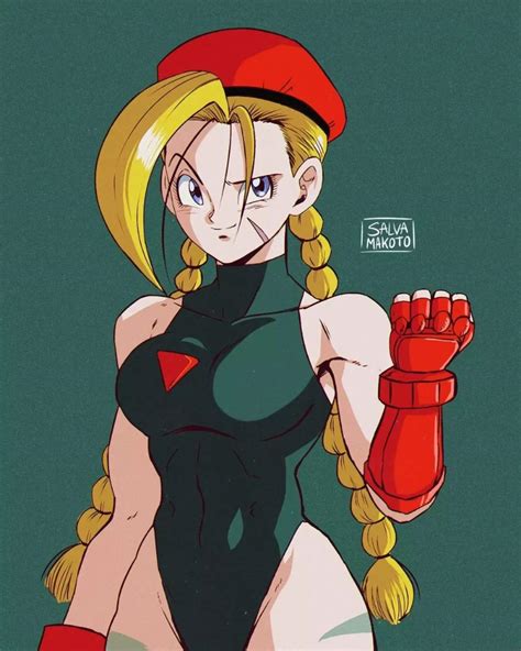 Street Fighter Cammy Se Adentra Al Mundo De Dragon Ball En Este Fanart