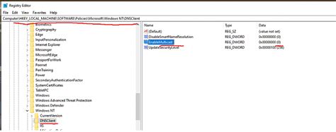 Enablemulticast In Regedit Keeps Reverting Windows 10 Forums