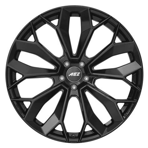 Tesla Model Y Felgen Kompletträder Aez Leipzig Black Mischbereifung